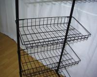 China Steel 4 Shelves Metal Floor Stand for sale