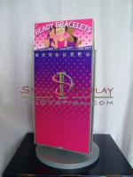 China Graphic Sign Branded Display Stands Counter Top Customize Size And Logo for sale