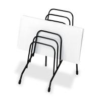 China Counter Top File Sorter Office Display Racks With Welded Wire Divider Structure for sale