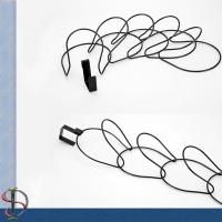 China Metal Hanger Over The Door Hat Rack / Wall Mounting Door Hanging Hat Rack for sale