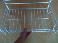 China Customize Size Wire Shelf Display Rack  / Graphic Side POP Wire Display Stand for sale