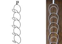 China Metal Hanger Over The Door Hat Rack / Wall Mounting Door Hanging Hat Rack for sale
