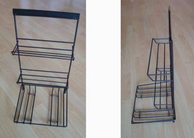 China Metal Tea Box / Tea Bag Display Rack , Wire Display Shelf For Tea Pack for sale