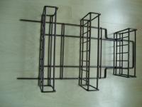 China 8 Tea Boxes Metal Food Display Stands Wire Basket Display Rack For Tea Package for sale