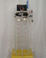 China Sunglasses Eyewear Metal Counter Display Stands With Rotated Base for sale