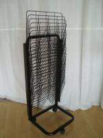 China Painting Paper Drying Metal Tubular Office Display Racks Spring Wire Shelves for sale