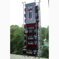 China Shelf Extender Food Display Stands For Plastic Bottles for sale