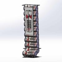 China Shelf Extender Food Display Stands For Plastic Bottles for sale