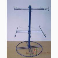 China Wire Hooks Spinner Grocery 12 Pegs Countertop Display Rack for sale