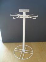 China 2 inch Wire Hooks Spinner Rotating Table top Display Rack Hooks Spinner Metal Table Top Display Stands for sale