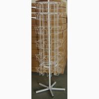 China 48 DVDs Promotion Books OEM Metal Rotating Display Stand for sale