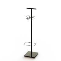 China Floor Standing Sanitation Stand With Sign Holder for sale