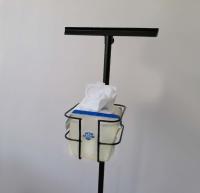 China Sanitation Station Freestanding Poster Display Stand for sale