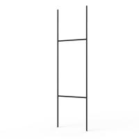 China Powder Coated Metal Wire H Shape A3 Poster Display Stand for sale