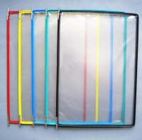 China 10 Pages Flip Wall Mount A4 Poster Display Stand for sale