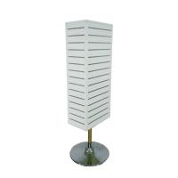 China 4 Sided Metal Hooks Free Standing Wooden Retail Display Stands for sale