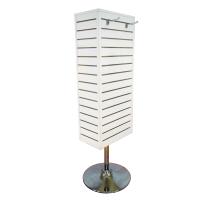 China 4 Sided Metal Hooks Free Standing Wooden Retail Display Stands for sale
