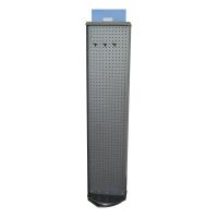China Free Standing MDF Pegboard Display Rack For Mobile Accessories for sale