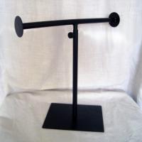 China Lightweight Table Top Metal T Bar Necklace Display Stand for sale