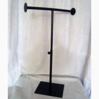 China Lightweight Table Top Metal T Bar Necklace Display Stand for sale