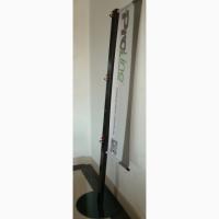 China One Side Wheels Auto Parts Display Racks With Metal Tube Frame Heavy Weight for sale