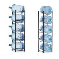 China 5 Tier Metal 5 Gallon Water Bottle Display Stand for sale