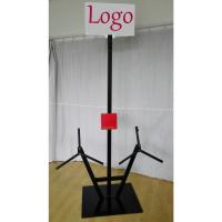 China POP Alloy Wheel Metal Auto Parts Display Racks 3 Alloy Wheel Display Stand for sale