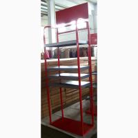 China 4 Tier Adjustable Iron Shelving , Metal Adjustable Storage Rack Shelf for sale