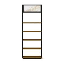 China 5 Shelves Heavy Duty Display Stand Auto Parts Display Racks For / POP Oil Bottles for sale