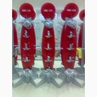 China 2 Sides 6 Shelves Water Taps Flooring Display Stand for sale