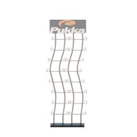 China Multiple Layer Spiral Shape Baseball Cap Metal Wire Display Rack for sale