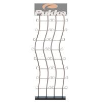 China Multiple Layer Spiral Shape Baseball Cap Metal Wire Display Rack for sale