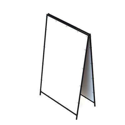 China Collapsible Outdoor A Frame Display Stands With Rainproof Graphic for sale