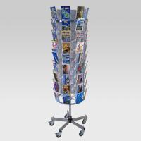 China 8 Sided Spinner KD Metal Display Rack For Greeting Card for sale
