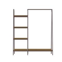 China Inverted U Shaped Shoe Display Stand With MDF Shelves for sale