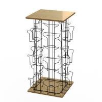 China KD Construction Spinner Rack Display Stand With 4Sides for sale