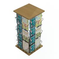 China KD Construction Spinner Rack Display Stand With 4Sides for sale