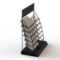 China 12Layers Counter Top Display Racks For Ceramic Tile Sample for sale