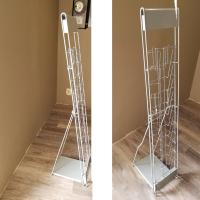China 10 Wire Pocket Collapsible Office Display Racks With Bags Customized Size for sale