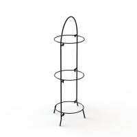 China Metal Wire 3Tiers Metal Display Rack Welded Structure for sale