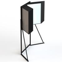China Knocked Down Construction Poster Display Stand 22X28 Inch for sale