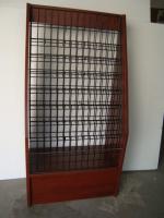 China 11 Tiered Literature Floor Stand MDF And Metal Display Rack For Brochures Holder for sale
