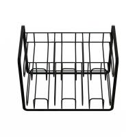 China Welded 2layers Wire Food Display Stands For Tea Pack for sale
