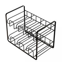 China Welded 2layers Wire Food Display Stands For Tea Pack for sale