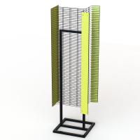 China Powder Wings Fixture Metal Floor Display Stands With Tube Base 1