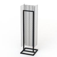 China Powder Wings Fixture Metal Floor Display Stands With Tube Base 1
