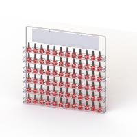 China Wall Mount Welded Metal Table Top Display Stands For Nail Polish for sale