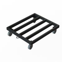 China Knocked Down Heavy Iron Tube  Industrial Dolly Cart For Transporting for sale