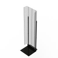 China Knockdown Powder Wing Metal Wire Display Racks With U Shape for sale