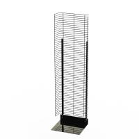 China Knockdown Powder Wing Metal Wire Display Racks With U Shape for sale